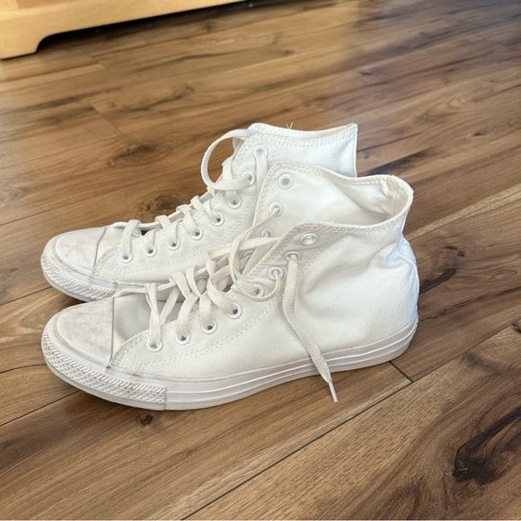 Converse | Shoes | All White High Top Converse | Poshmark